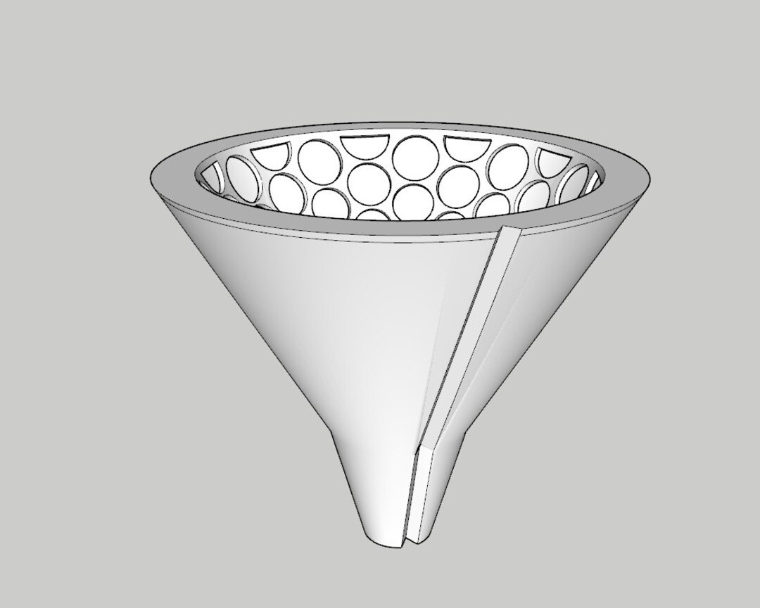 Fast Filter Funnel STL - Etsy