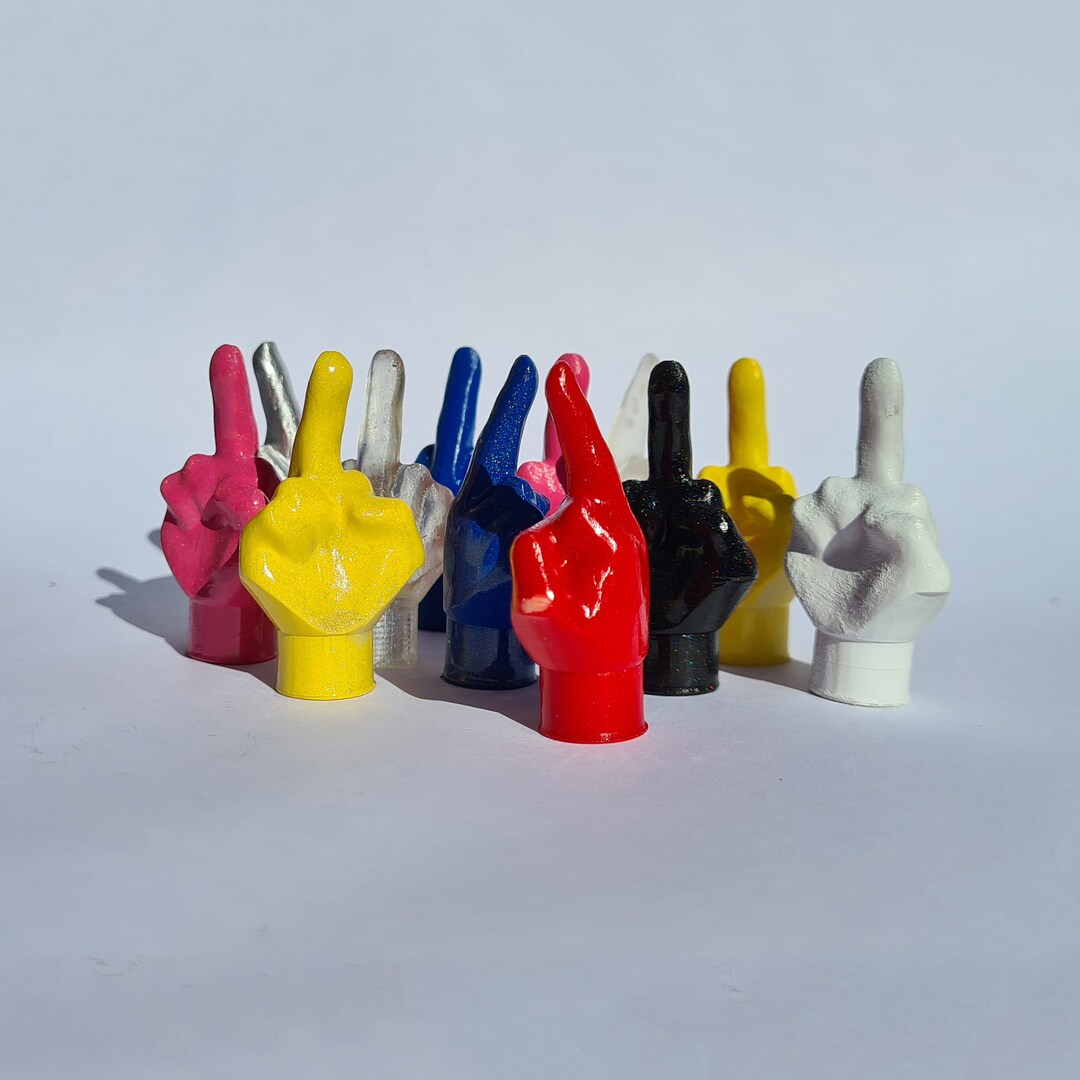 Middle Finger Valve Cap - Etsy