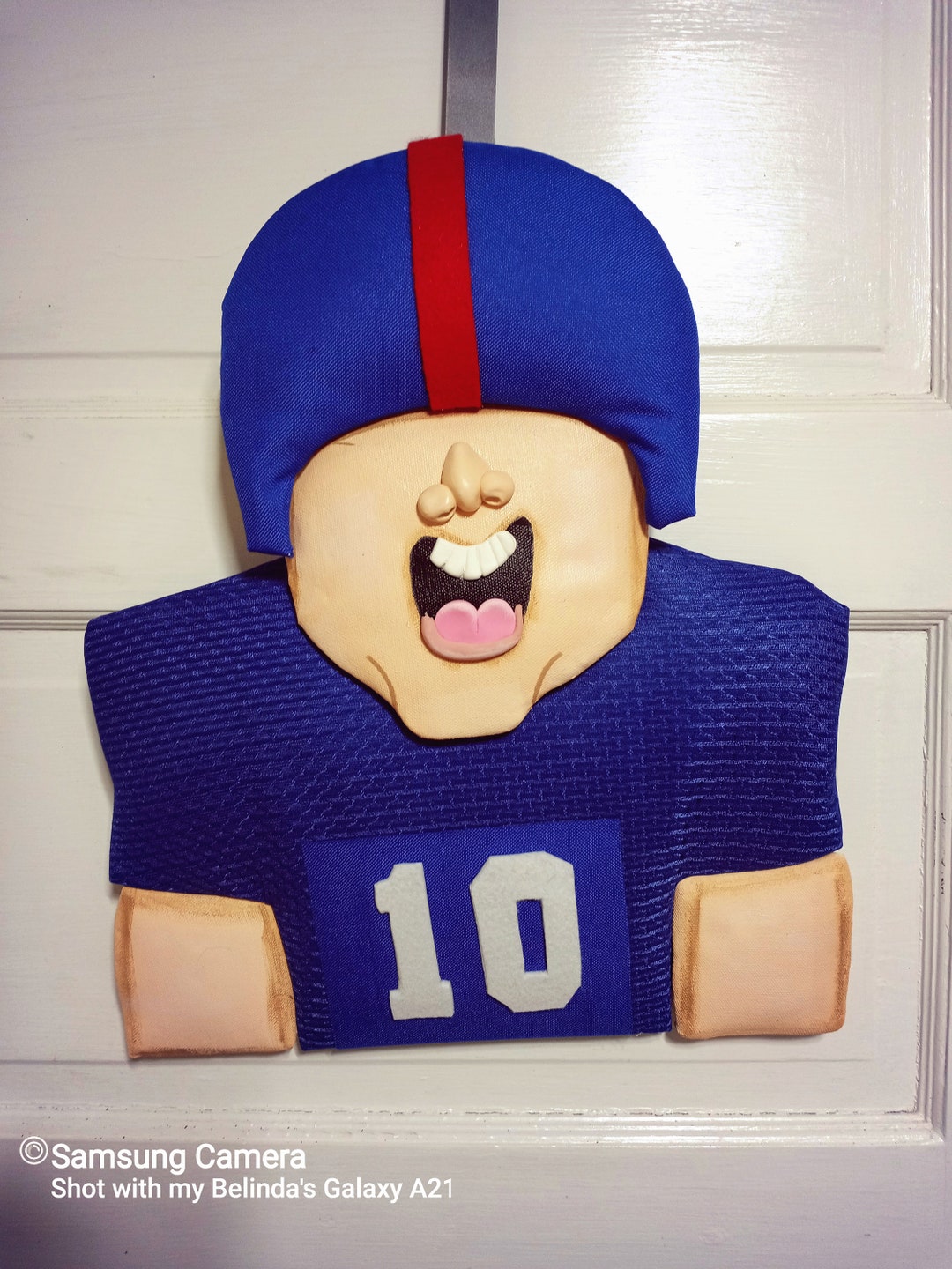 NFL Player Wreath Attachment. Packers Player 3D Character Wreath Deco ...