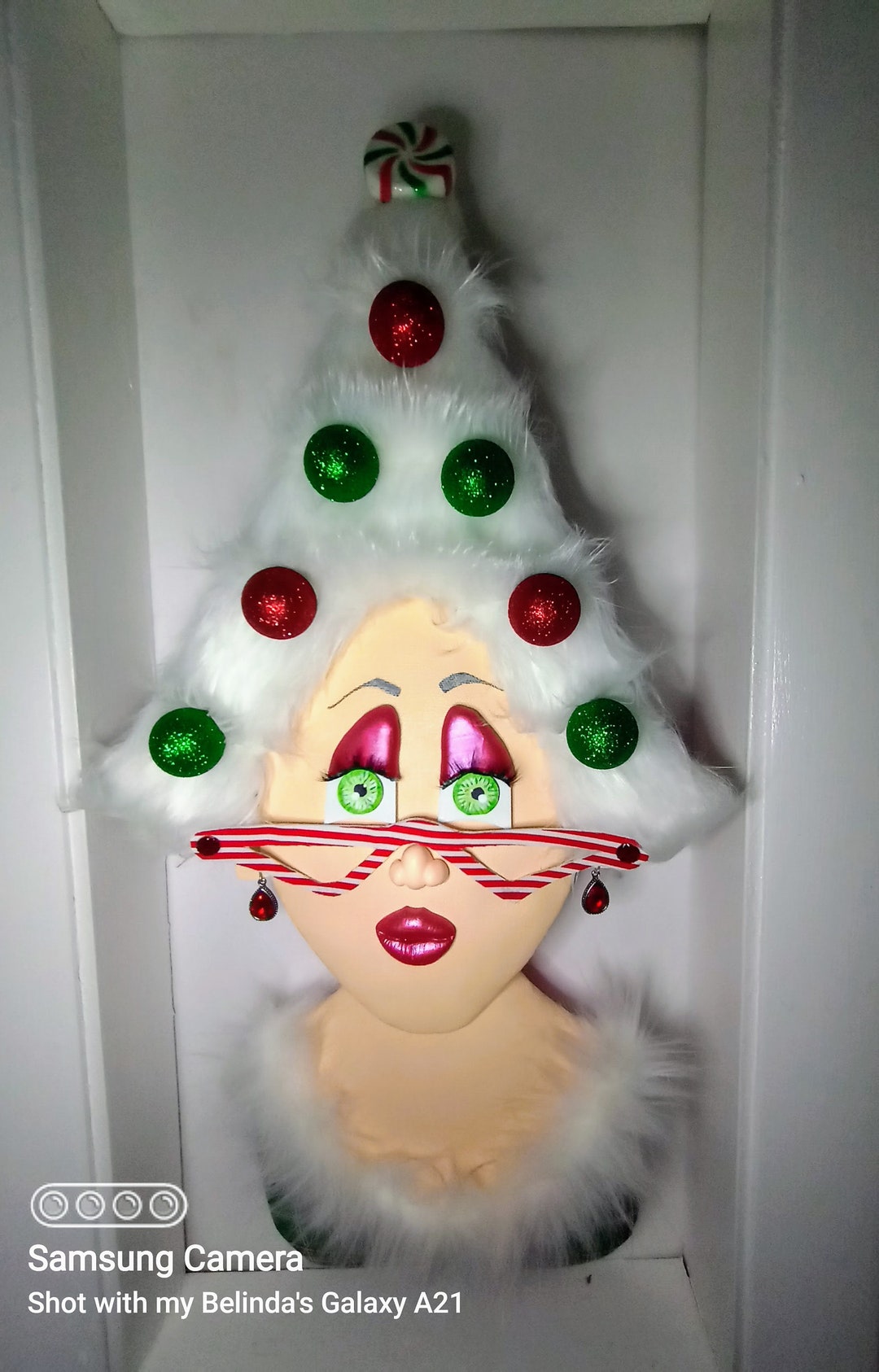 Ms. Kringle, Santas Mrs., Ms. Kringle Wreath Attachment, Attachment for ...