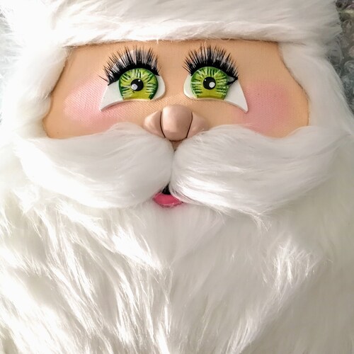 Santa Claus Wreath Attachment Kris Kringle Wreath Attachment - Etsy