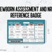 Newborn Assessment NRP Quick Reference Badge Buddy Card - Etsy