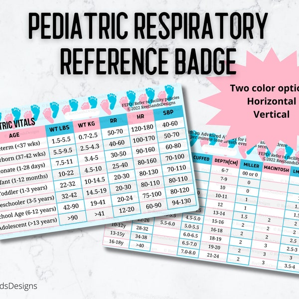 Vital Signs Nursing Badge Card - Etsy
