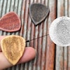 Actual Fingerprint Pick Keychain | Custom Engraved Guitar Plectrum ...