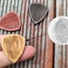 Actual Fingerprint Pick Keychain | Custom Engraved Guitar Plectrum ...
