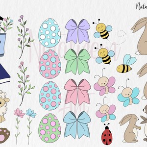 100 Easter Clipart | Spring Clipart | Bunny Clipart | Easter PNG ...