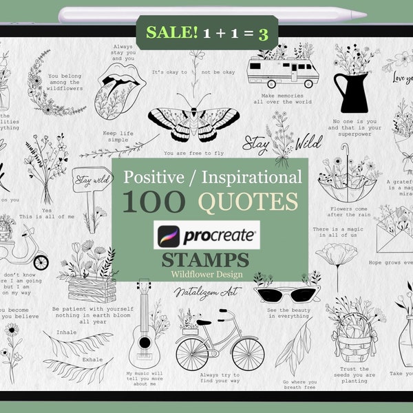 Mental Health Stamps Procreate - Etsy