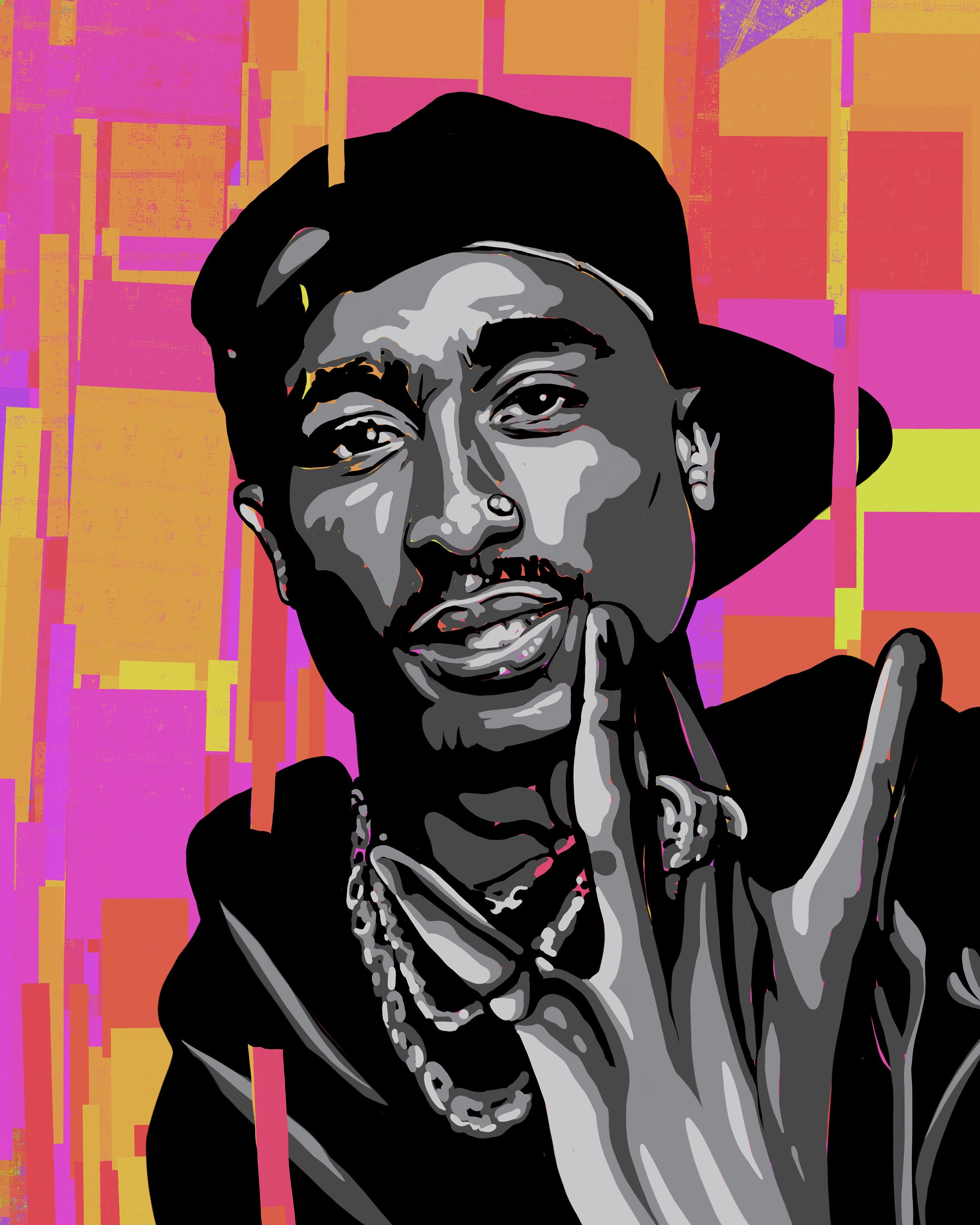 Drawings Of Tupac And Biggie