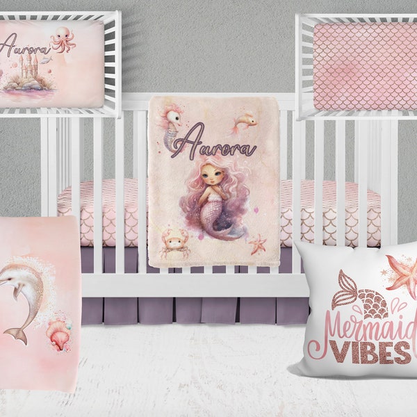 Under the Sea Crib Sheet - Etsy