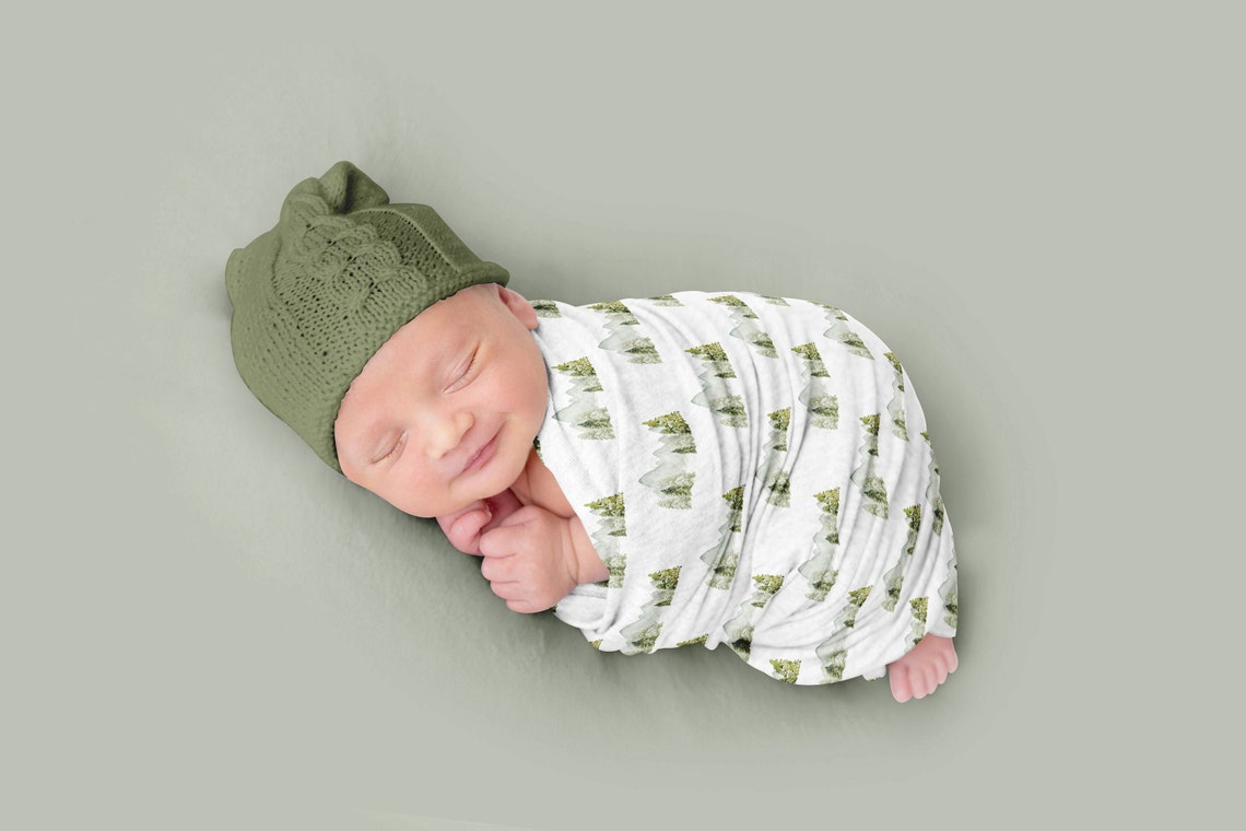 Woodland Nursery Nature Baby Blanket Woodland Baby Shower - Etsy