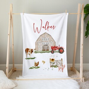 Farm Nursery Decor, Farm Crib Bedding Set, Farm Crib Set, Personalized ...