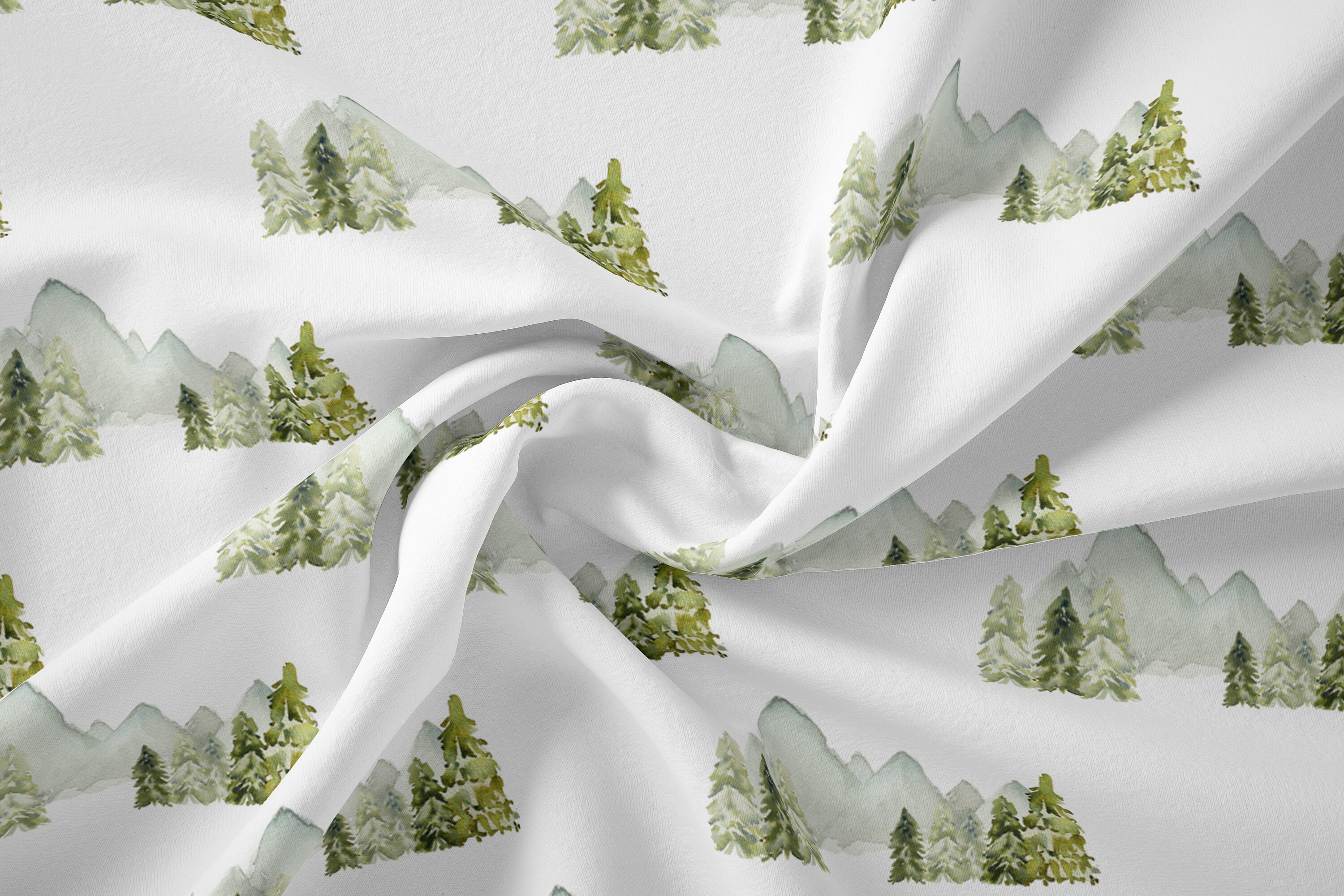 Woodland Nursery Nature Baby Blanket Woodland Baby Shower - Etsy