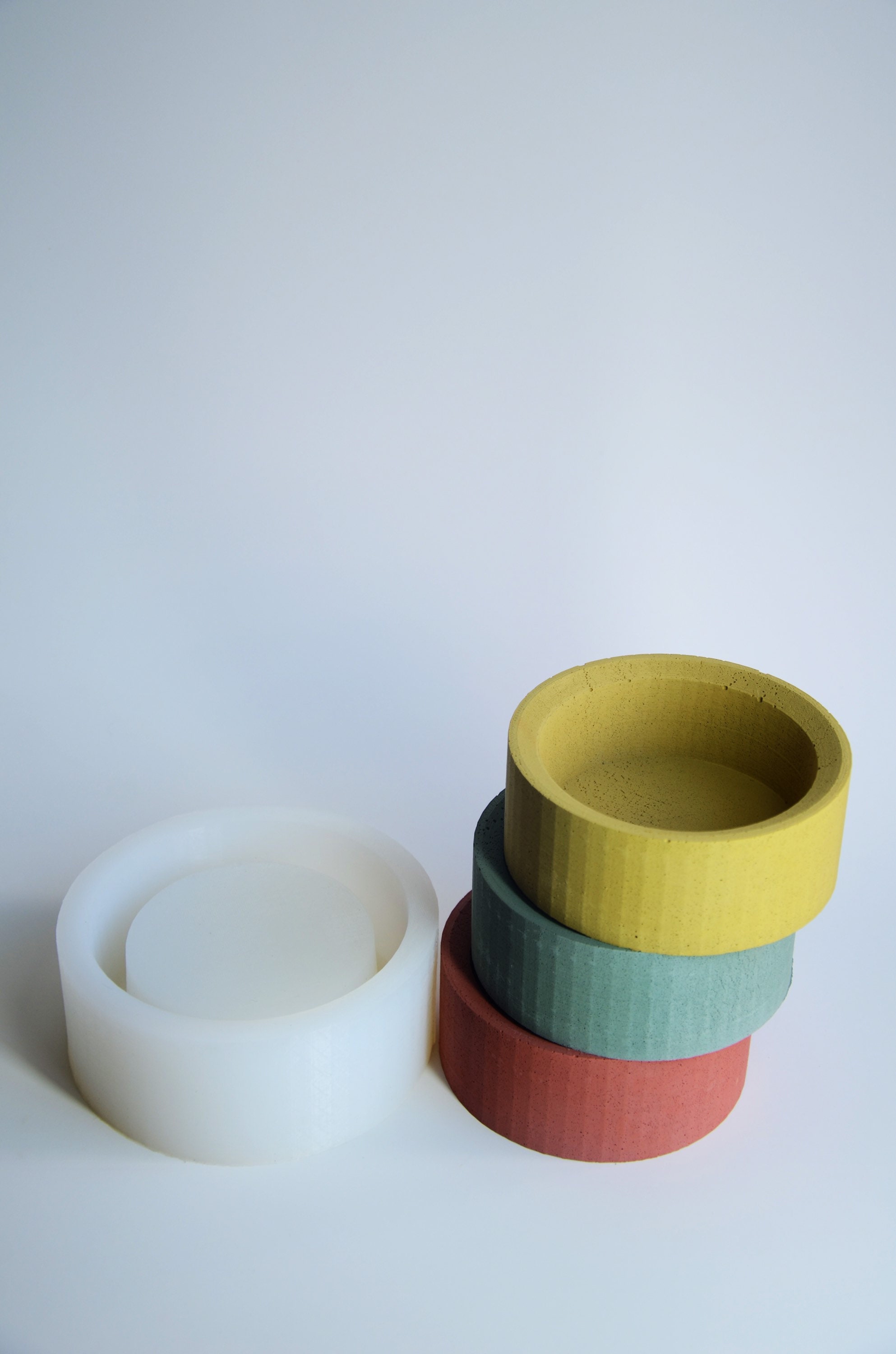 Radius Pot Silicone Mold RPSM1 Concrete Flower Pot Mould, Silicone Mold ...