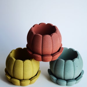Radius Pot Silicone Mold RPSM1 Concrete Flower Pot Mould, Silicone Mold ...
