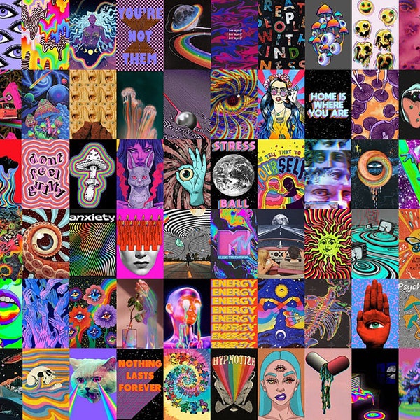 Indie Wall Collage - Etsy