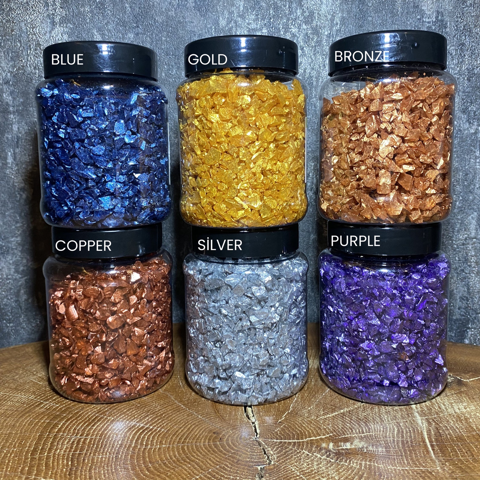 Crushed Glass For Resin Art Broken Glass Broken Rocks Glass Etsy