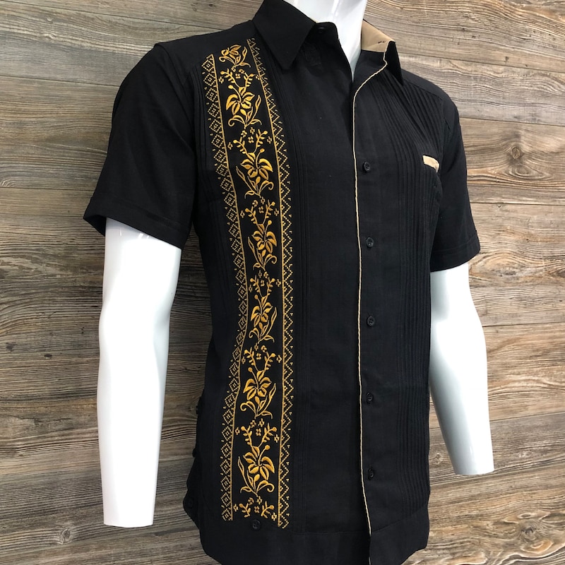 Black Gold Short Dress - Etsy