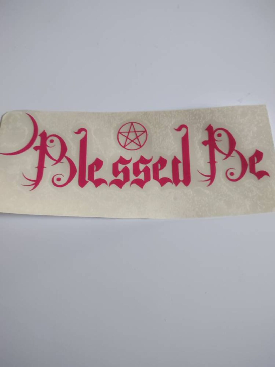 Blessed Be Car DECAL ONLY, Wicca, Wiccan, Pagan, Witch, Witch Broom ...
