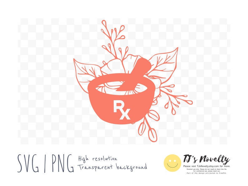 Pharmacy Floral RX Svg Pharmacy SVG Pharmacist Svg - Etsy