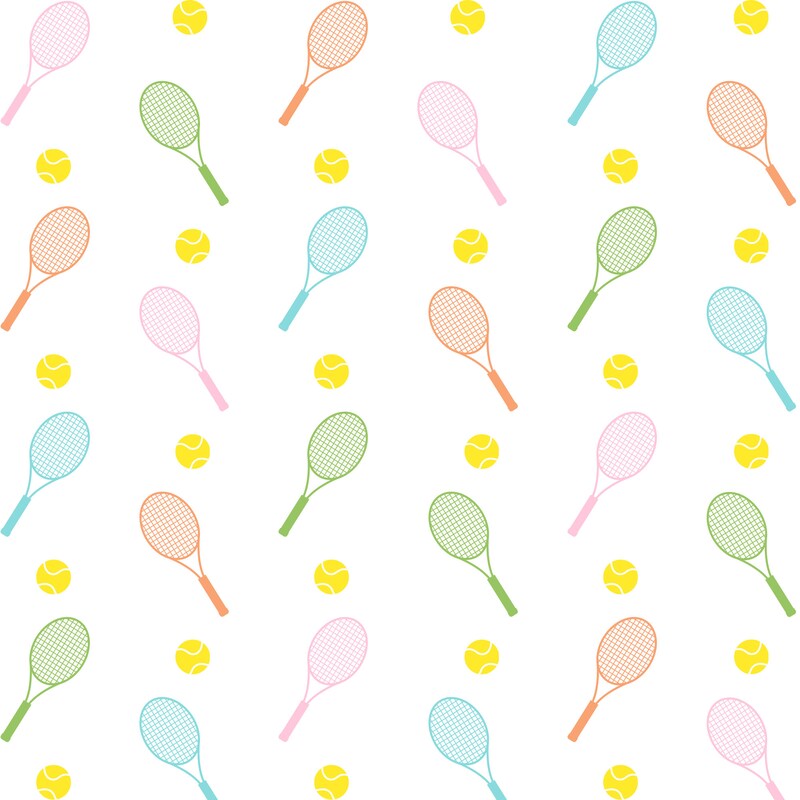 Tennis Digital Paper - Etsy