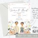 Indonesian Traditional Costume Wedding Invitation Editable Template ...