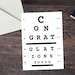 Printable Congratulations Card| Eye Doctor Card| Card for Optometrist ...