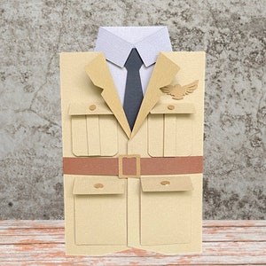 Vintage Military Card SVG| Easy Instant Download| Scalable| Cricuit ...