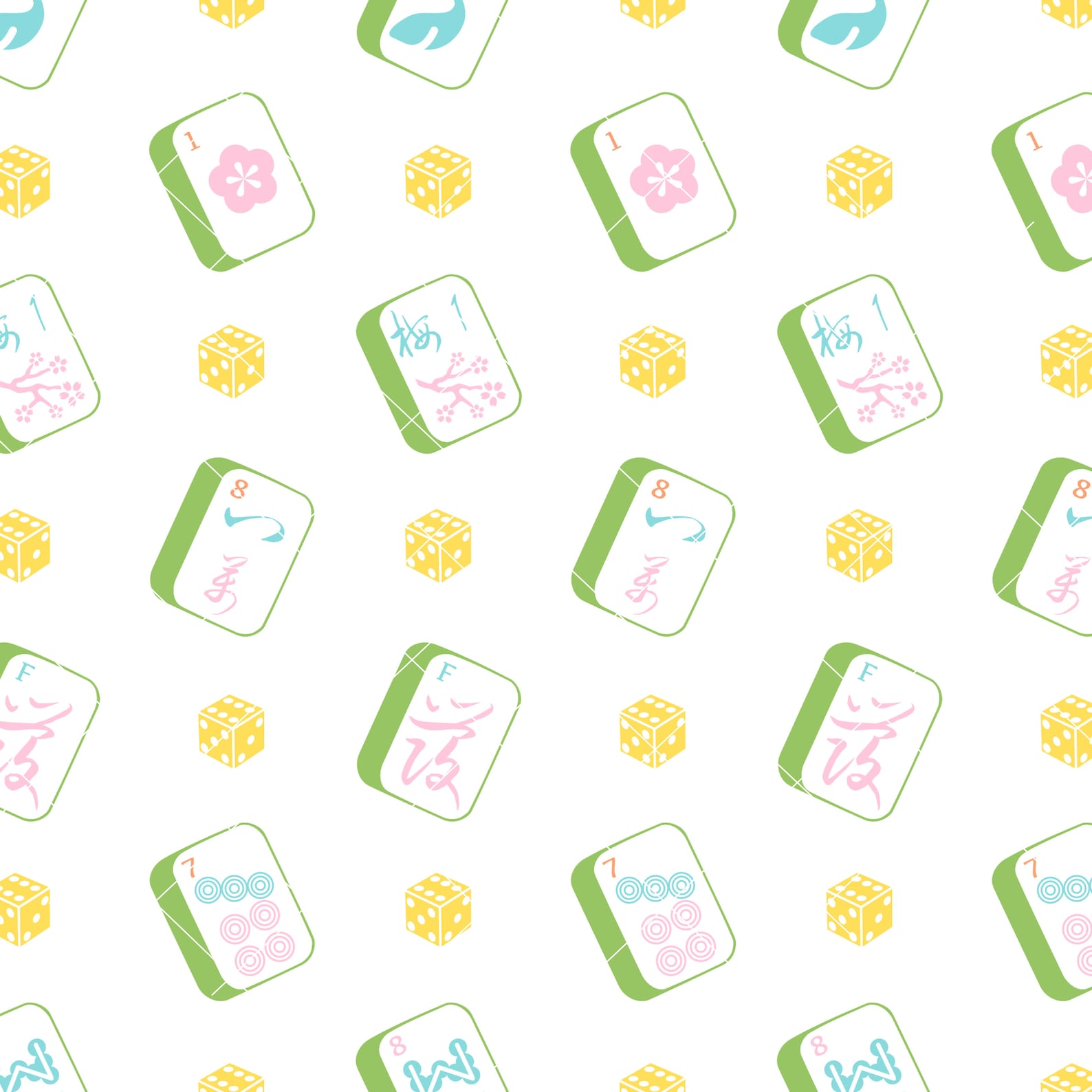 Mahjong Digital Paper Instant Download 12x12 High Resolution PNG PDF ...