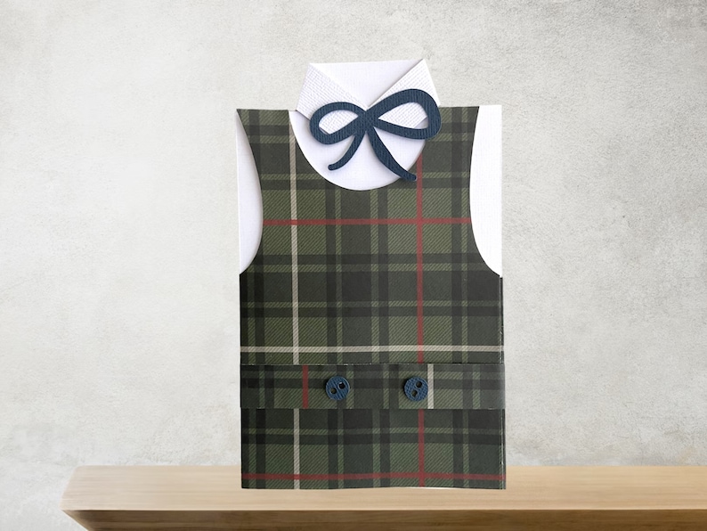 School Uniform Card SVG Easy Instant Download Scalable Cricuit Tested ...