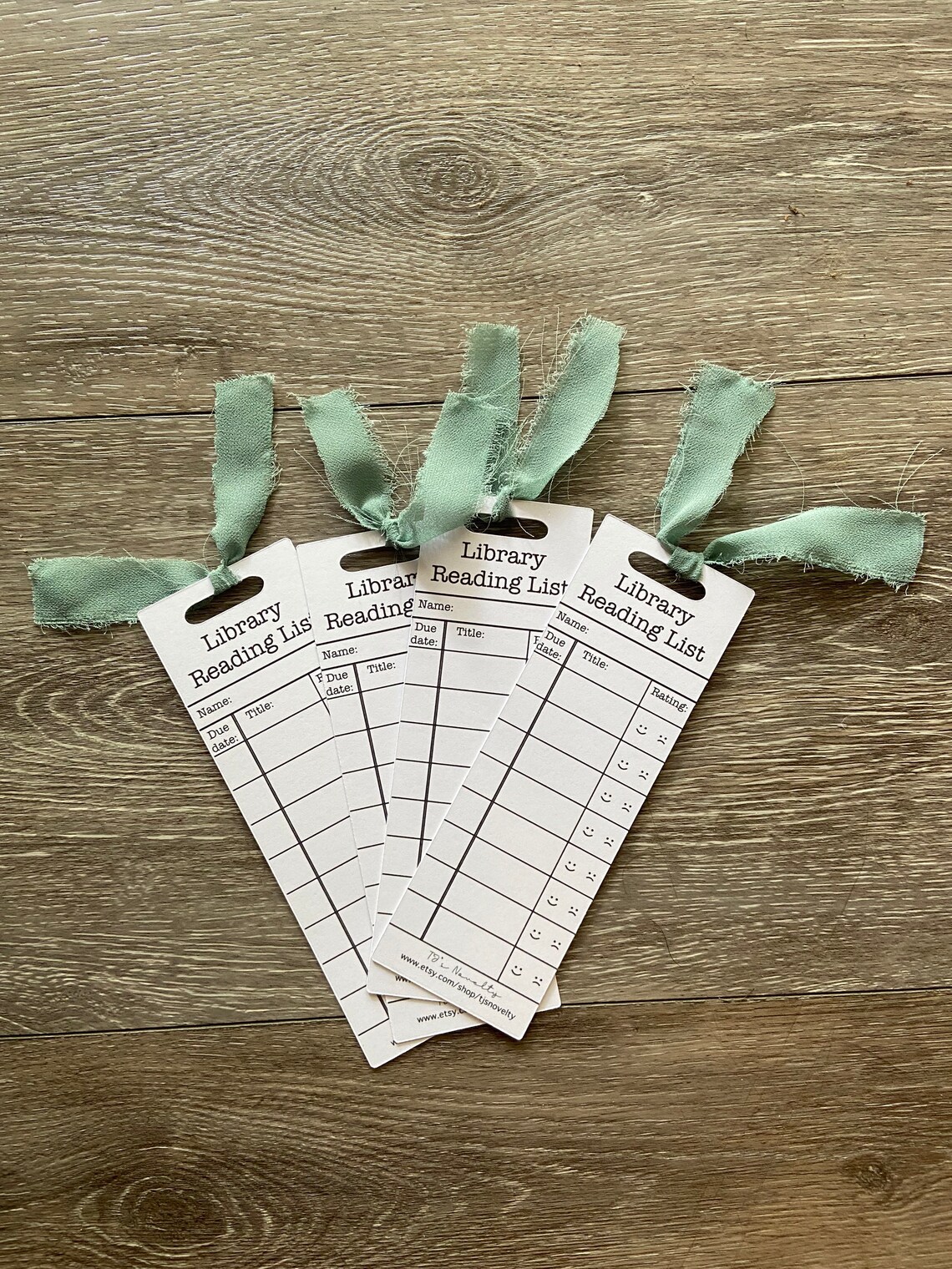 Library Card Book Marks PNG Editable SVG Unlimited Print - Etsy