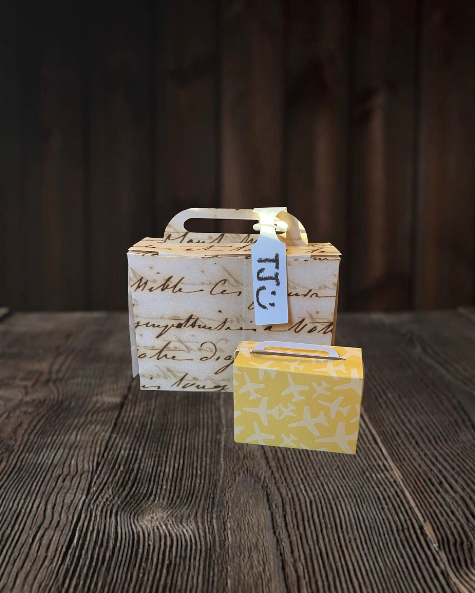 Top Opening Luggage Boxes Party Favor Gift Box Mini - Etsy