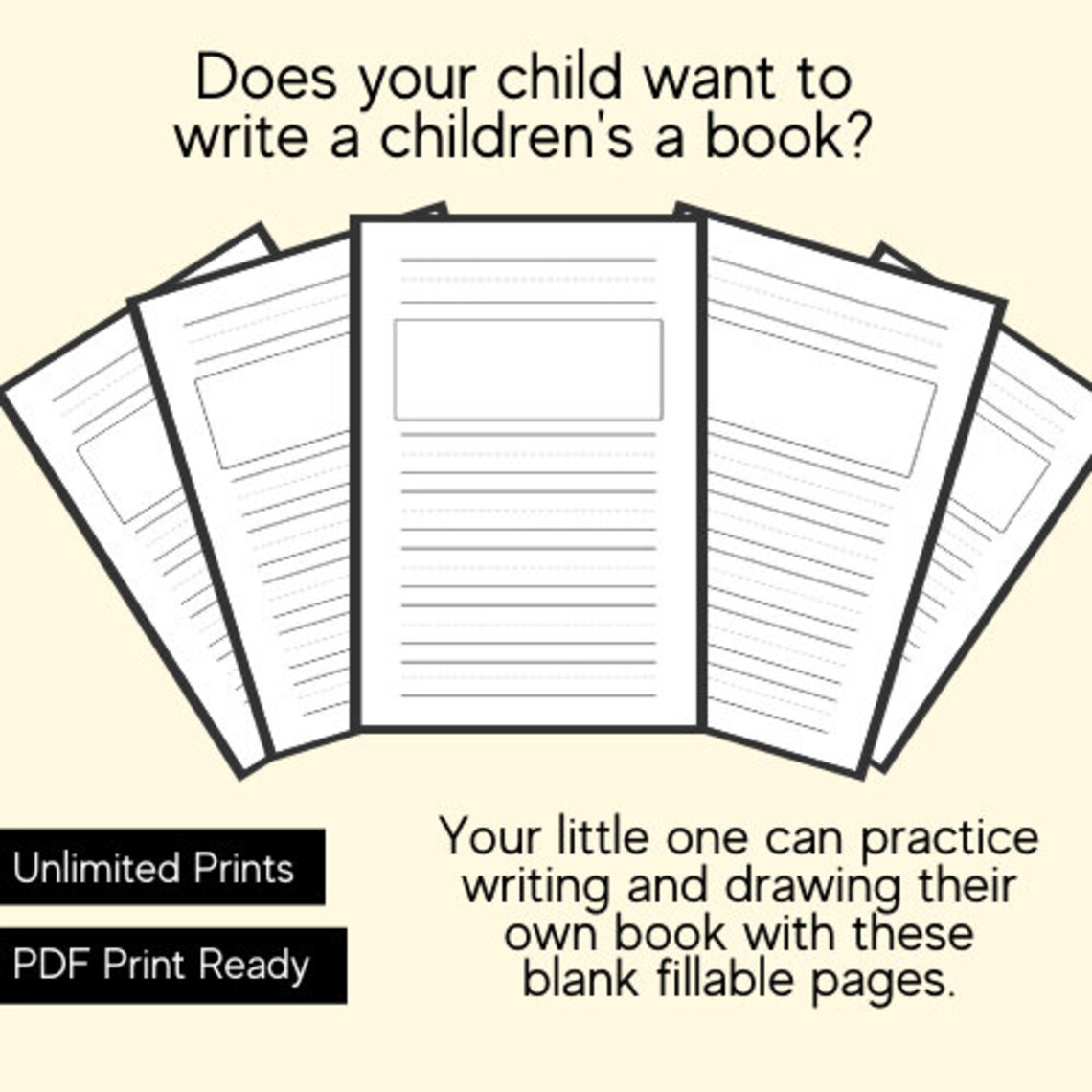 Storytelling Worksheet for Kids - Etsy