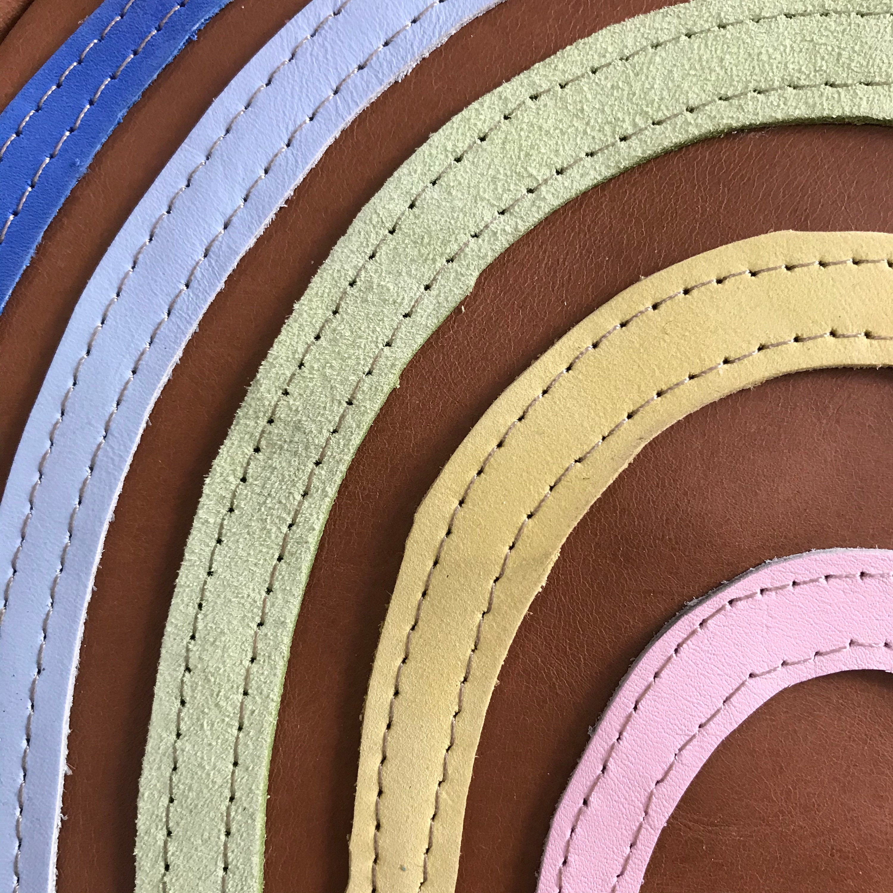 Rainbow Leather Backpack for Kids Children's Backpack - Etsy