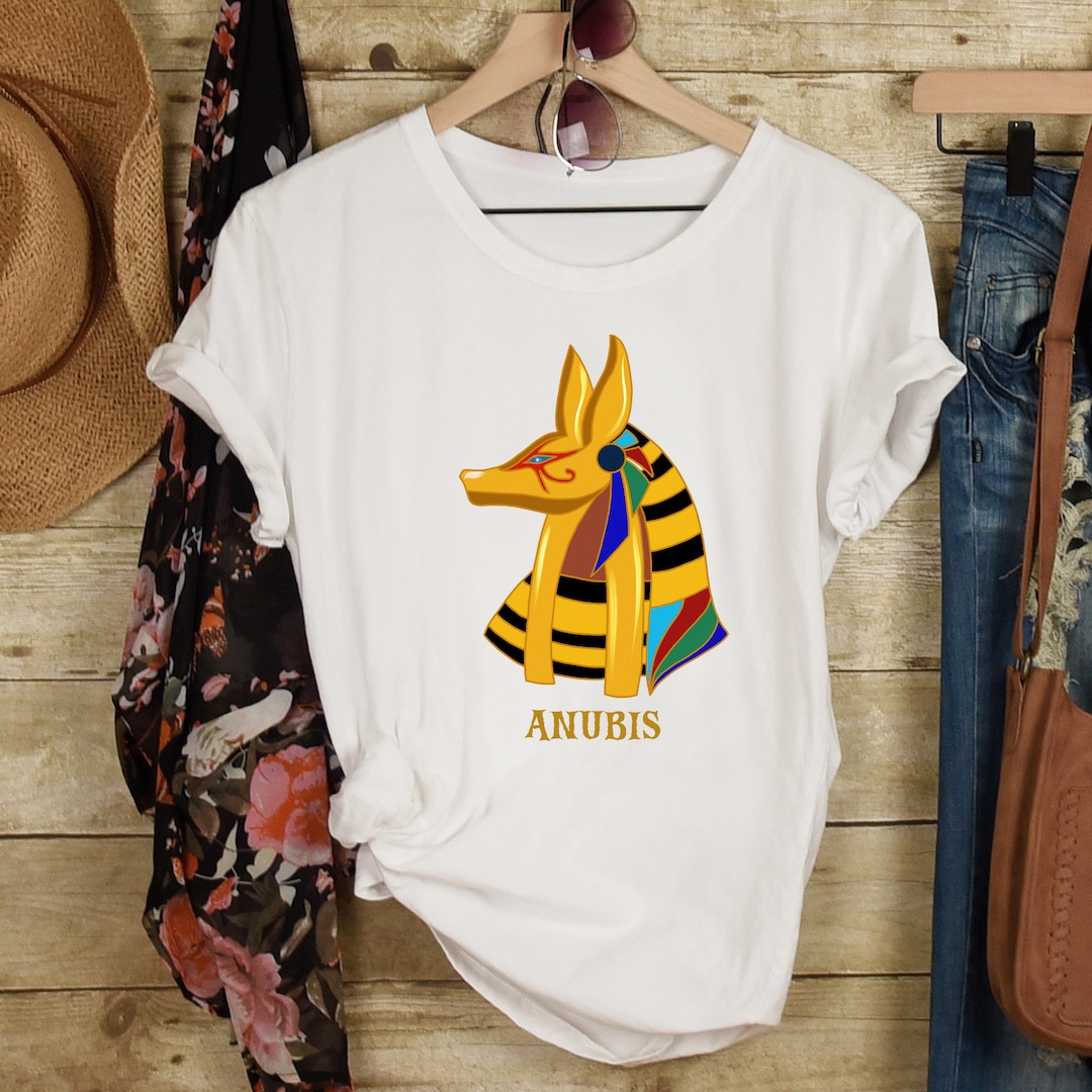 Anubis the God of Death Ancient Egypt Shirt Egypt T Shirt - Etsy