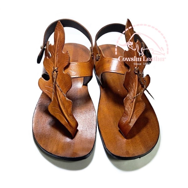 Leaf Sandals - Etsy