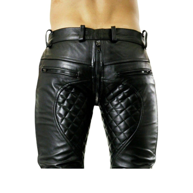 Short Biker Chaps Men Leather Chaps Cafe Racer Chaps - Etsy