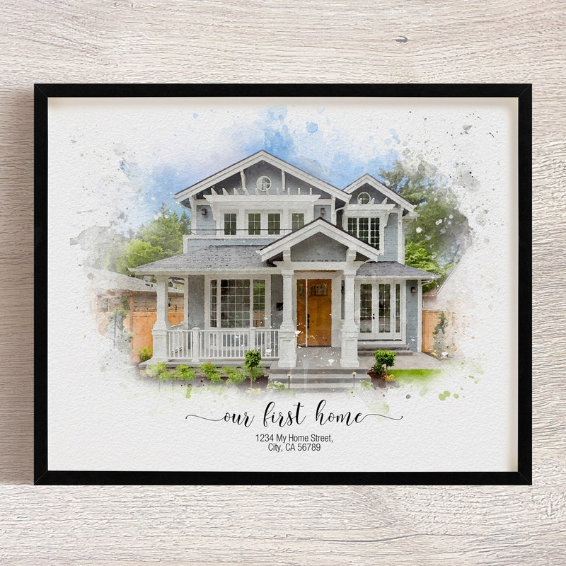 House Portrait - Etsy