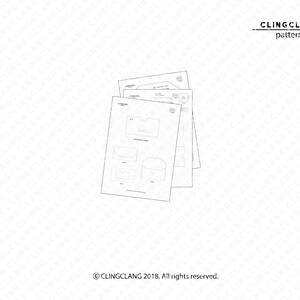 Pdf Template - Envelope Pouch Wallet - Clutch - Leather Craft - Pattern ...