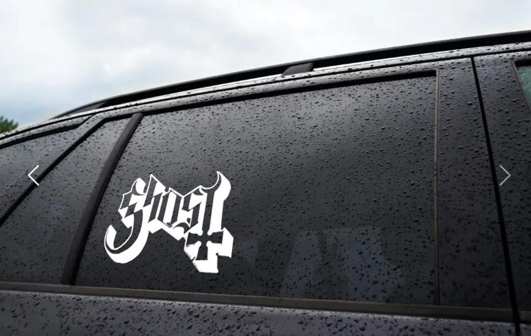 Ghost BC Car Sticker Wall Sticker Logo Self Adhesive Black or White ...