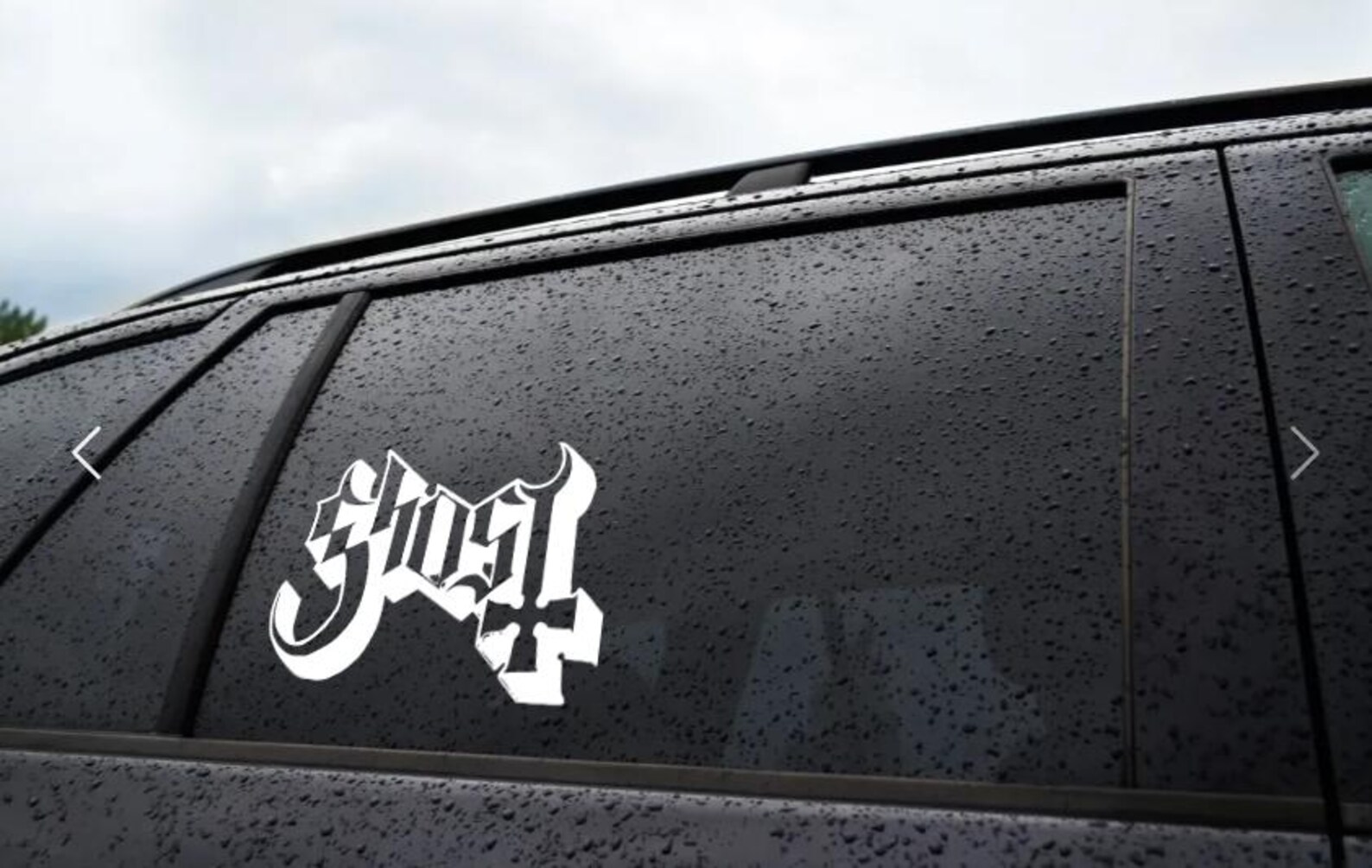 Ghost BC Car Sticker Wall Sticker Logo Self Adhesive Black or White ...