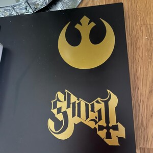 Ghost BC Car Sticker Wall Sticker Logo Self Adhesive Black or White ...