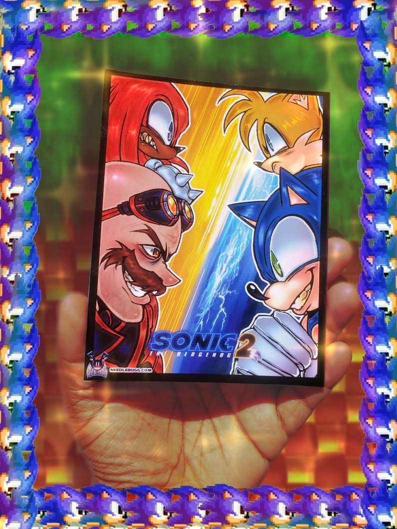 Sonic Eggman Tails & Knuckles Art Print - Etsy