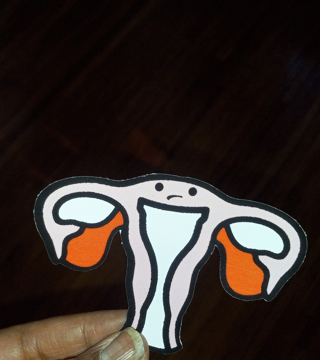 Angry Uterus Sticker - Etsy