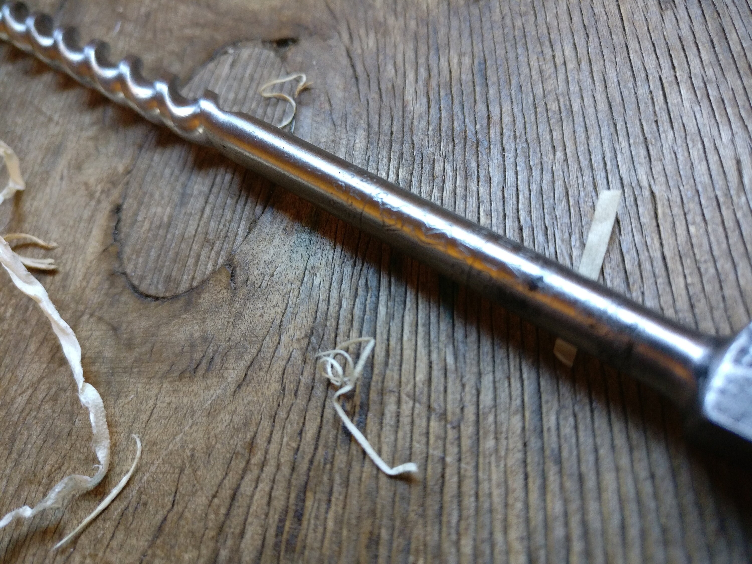 Vintage Auger 5/16 Diameter Bit, Wm. Ridgeway, Sheffield England ...
