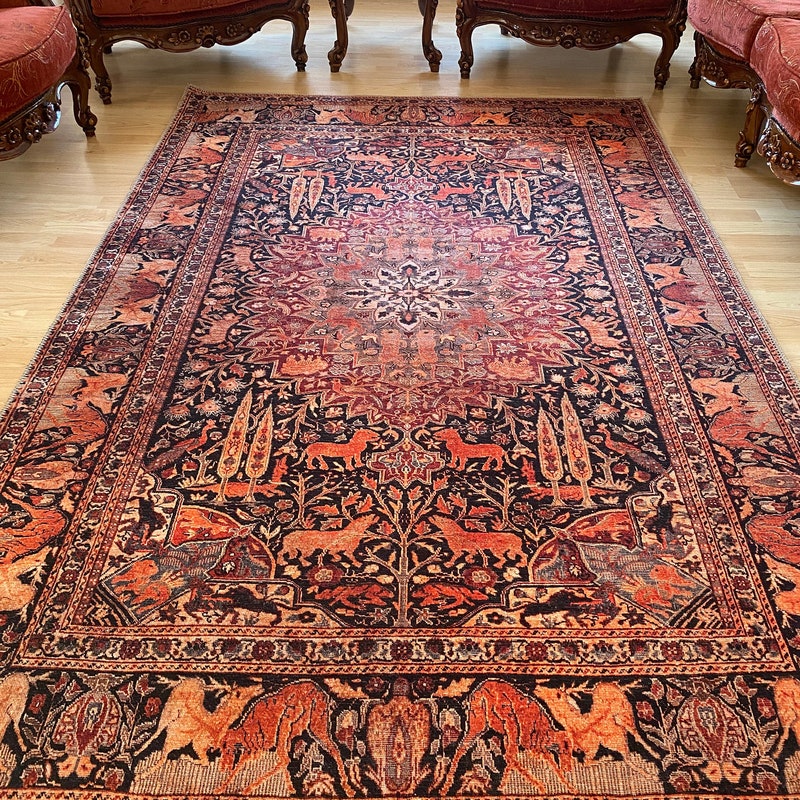 Persian Rug 8x10 - Etsy