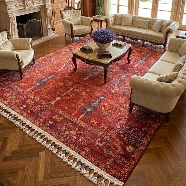 Vintage Kilim Afghan - Etsy