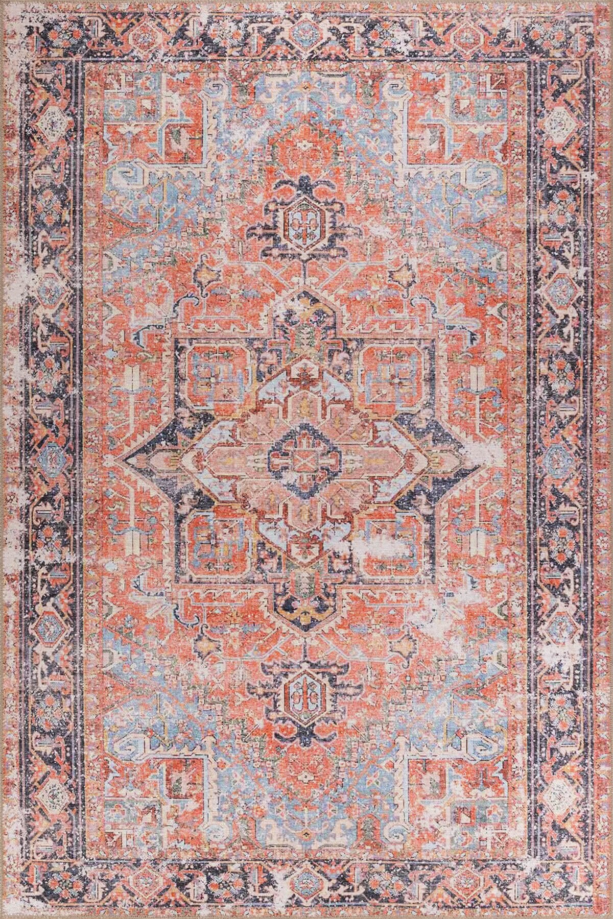 Red Turkish Area Rug: Vintage Style Chenille Cotton Anatolian Kilim - Etsy