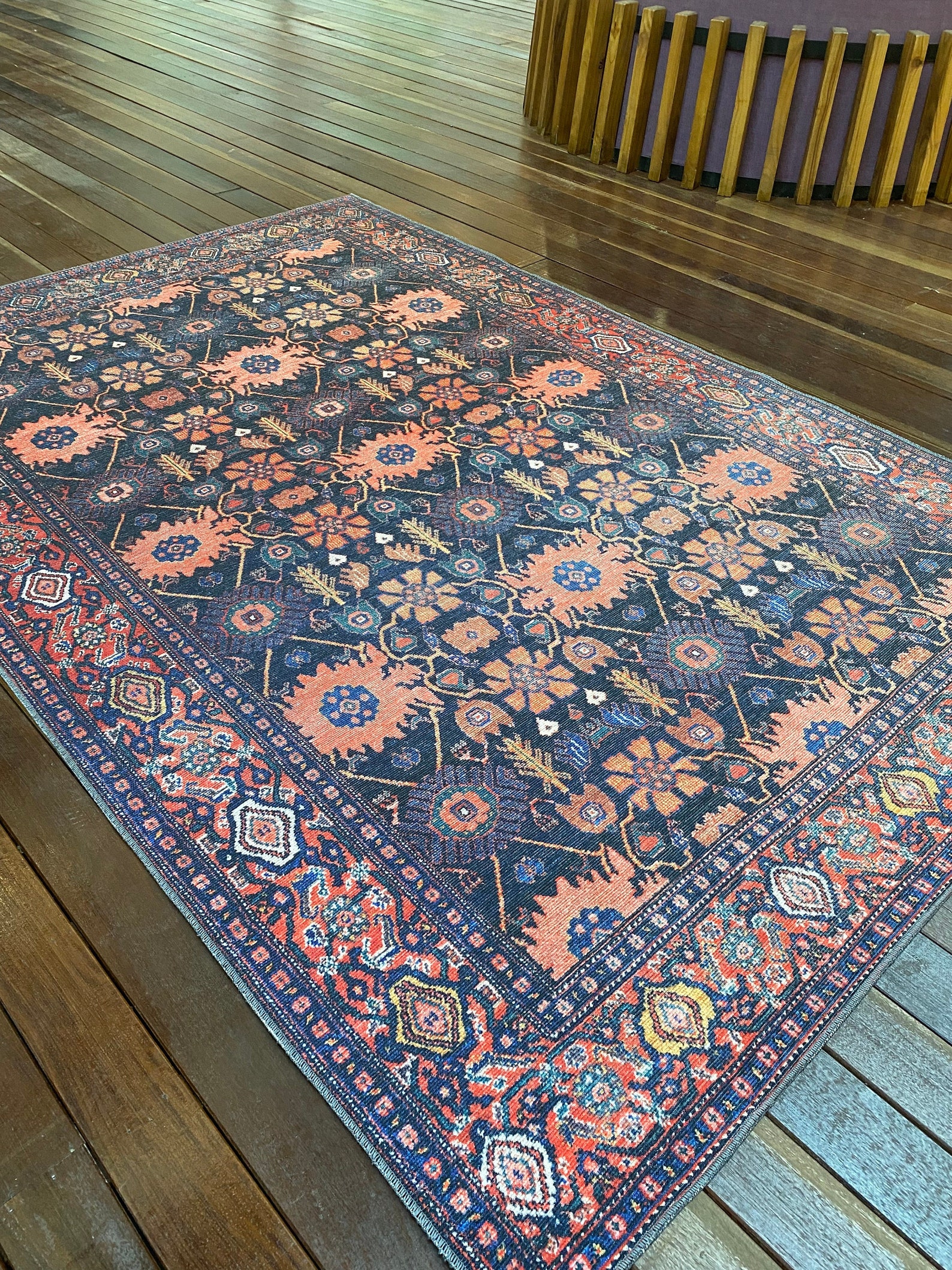 Black Pink Rug 8x10 Pinkish Orange Rug Turkish Kilim Rug - Etsy