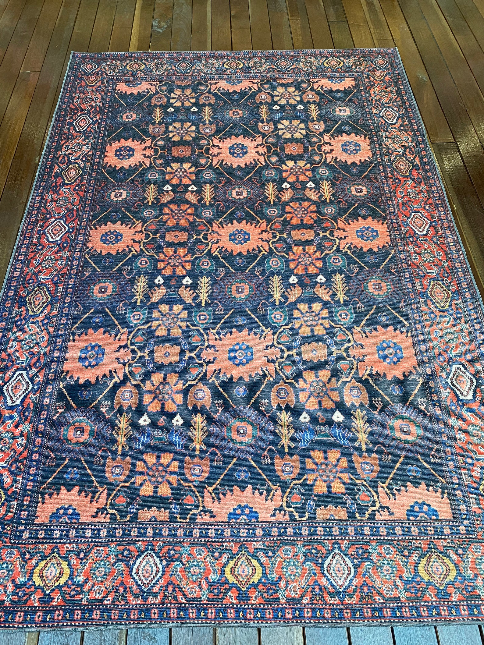 Black Pink Rug 8x10 Pinkish Orange Rug Turkish Kilim Rug - Etsy