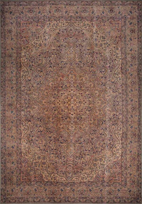 Brown Rug 8x10 Tumbled Pattern Rug 8x10 Brown Oriental - Etsy